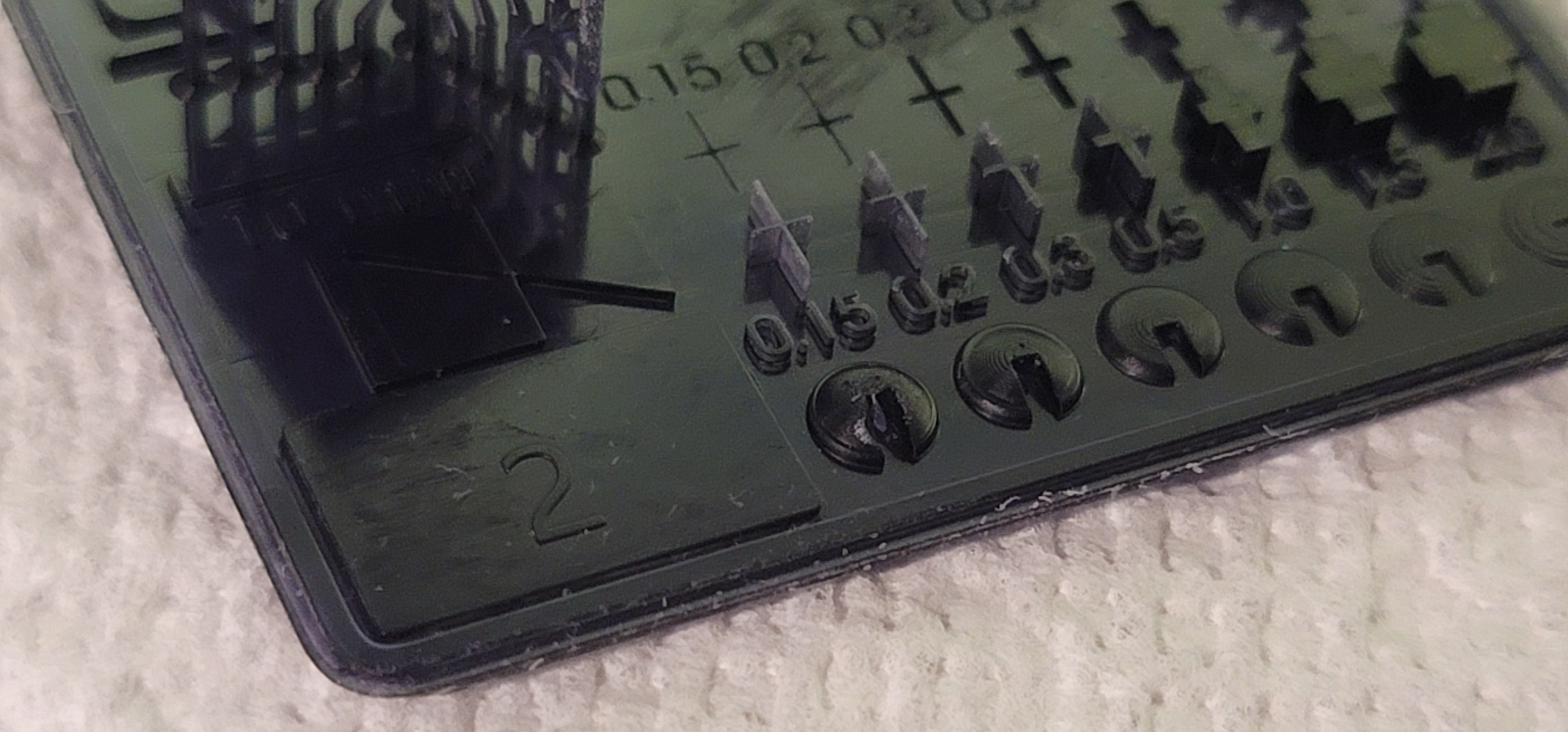 Siraya Tech Numbered Test Models por MikeG. | Descargar modelo STL ...