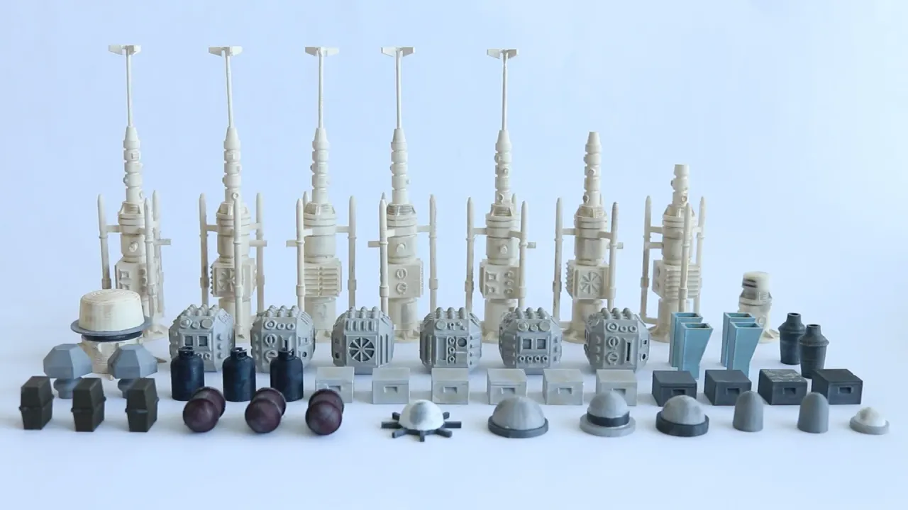 Mixed props (Lars homestead) by The Sketchy Maker | Download free STL ...