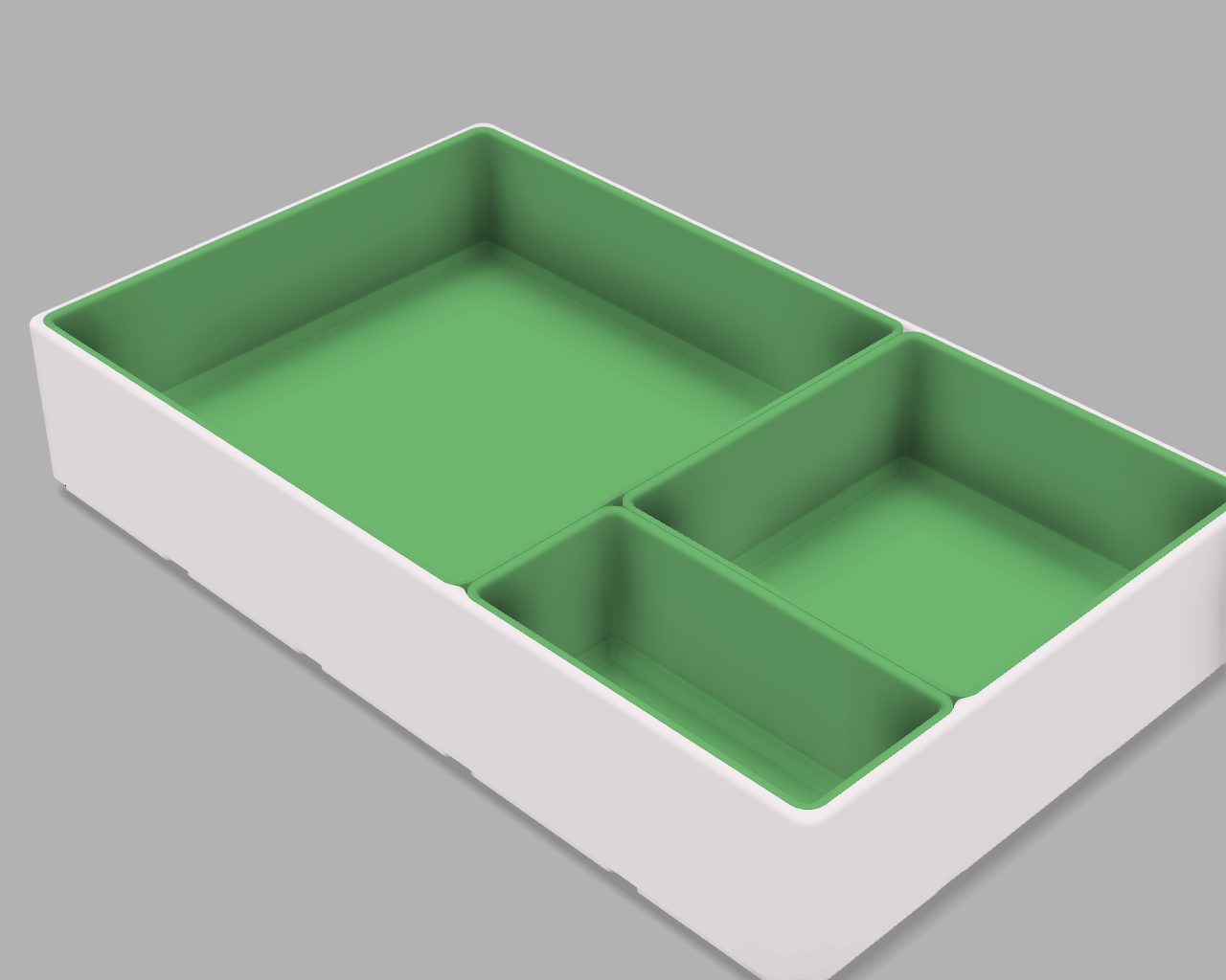 stylish Fibonacci organizer/EDC tray, with optional Gridfinity base (v2) by thoperSought ...
