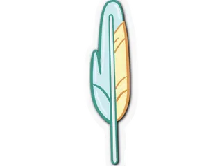 Bluey Feather Wand by Thaís Pedrosa | Download free STL model ...