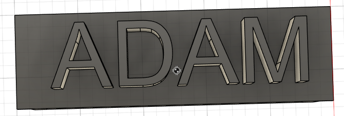 adam sign by Borys Kucharski | Download free STL model | Printables.com