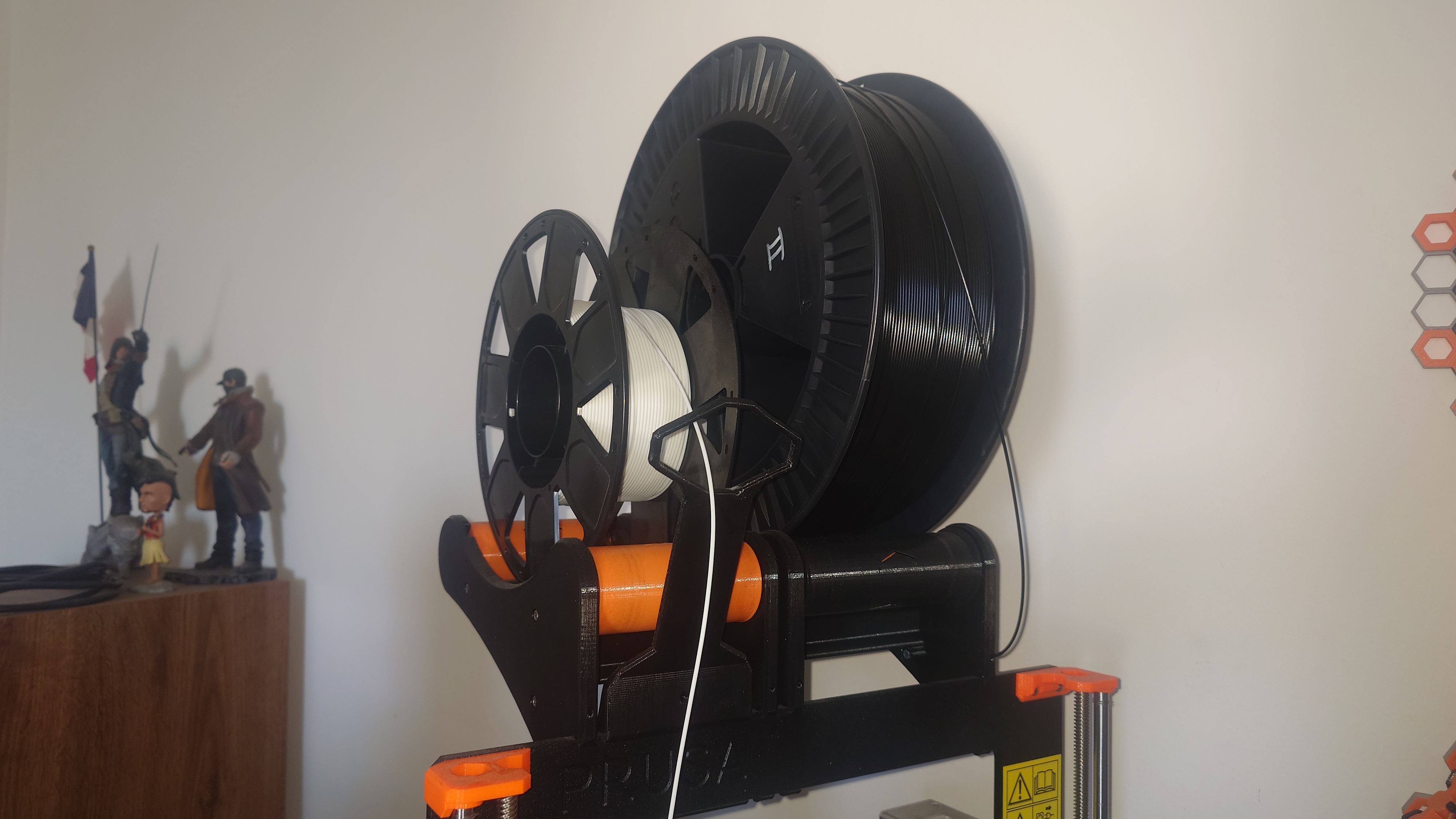 Auto-Rewind spool holder v2 - for Prusa mk3 da Dominik Chuchlík ...