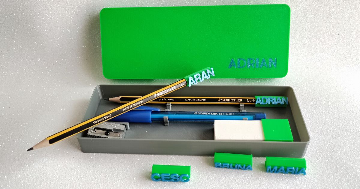 Pencil case Staedtler by Sankata_MaW | Download free STL model ...