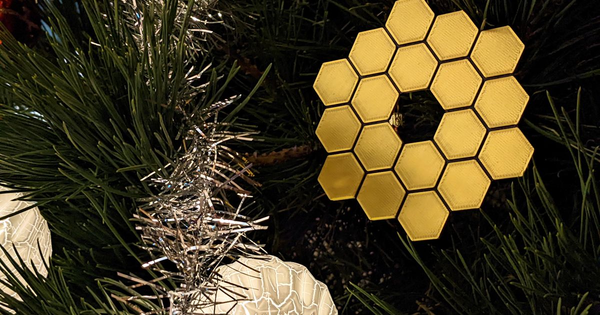 "James Webb Space Telescope" Christmas tree decoration by JayJey ...