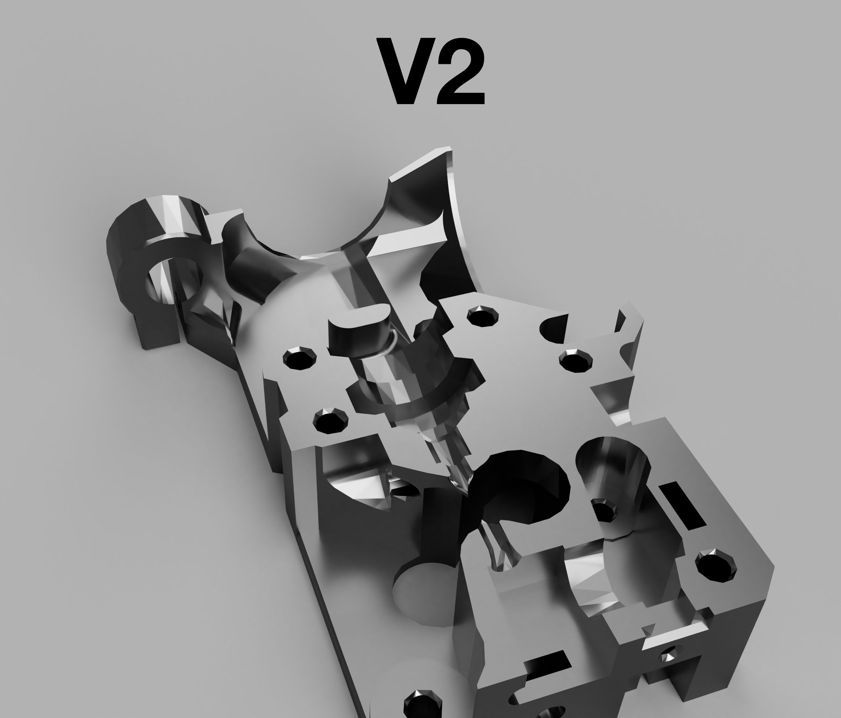 Prusa i3 MK3S/+ Dragon Hotend Mod V3 by Mick | Download free STL model ...
