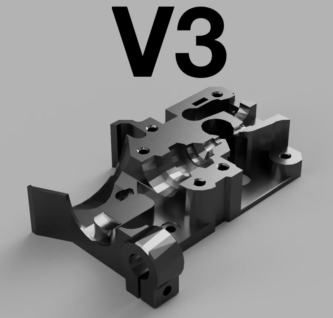 V3 Prusa i3 MK3S/+ Dragon Hotend Mod by Mick | Download free STL model ...