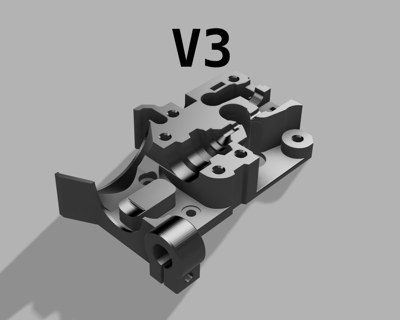Prusa i3 MK3S/+ Dragon Hotend Mod V3 by Mick | Download free STL model ...