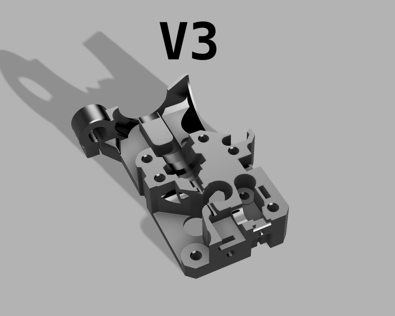 Prusa i3 MK3S/+ Dragon Hotend Mod V3 by Mick | Download free STL model ...