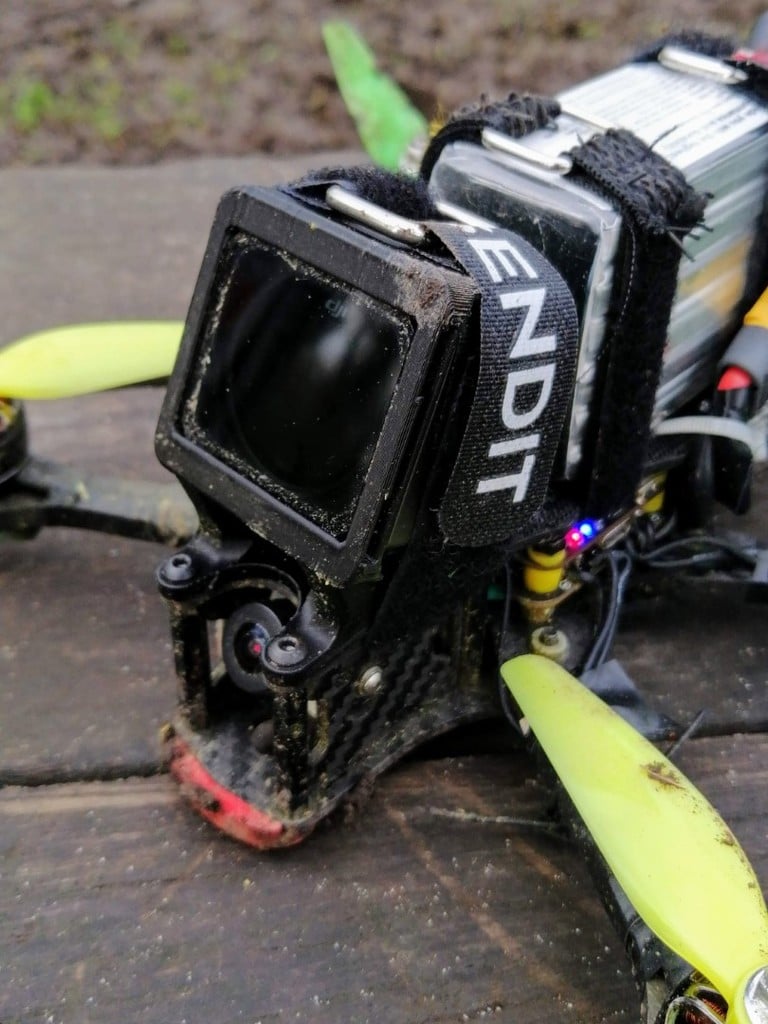 ImpulseRC Apex DJI Action 2 mount by Hanjo | Download free STL model ...