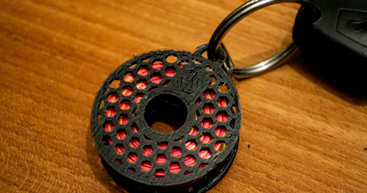 Tyni Spool Keychain by Holit | Download free STL model | Printables.com