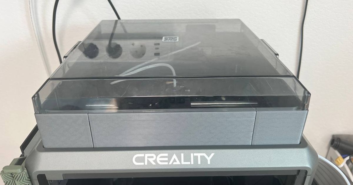 Creality K1 and K1C Lid Riser 50mm by Nikita Perezhogin | Download free ...