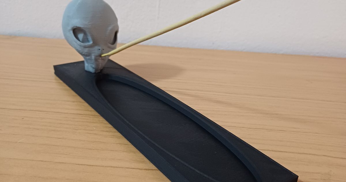 alien incense holder by Hrvoje Huskić | Download free STL model ...