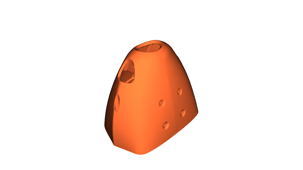 ZOHD Altus Nose by Hybridkunst | Download free STL model | Printables.com