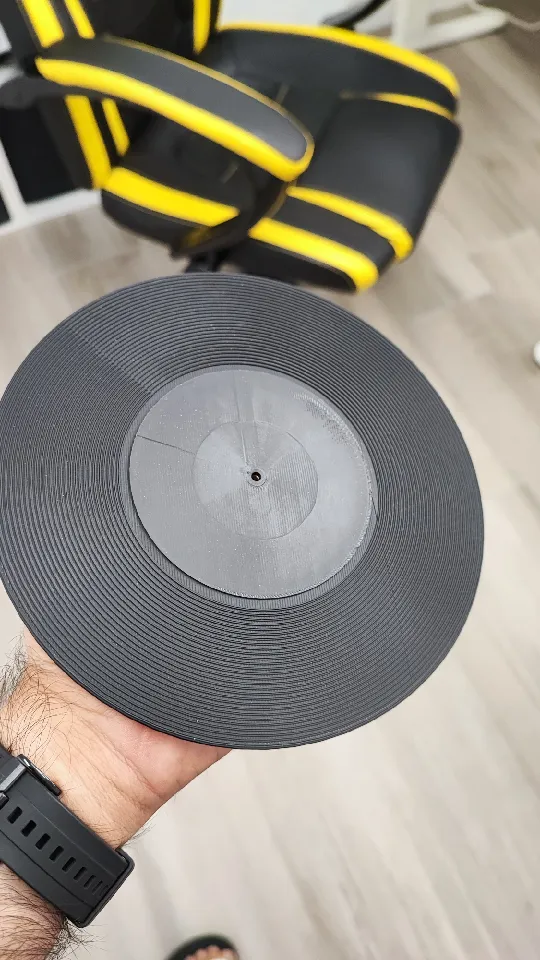 Single vinyl record replica by Mikel | Download free STL model ...