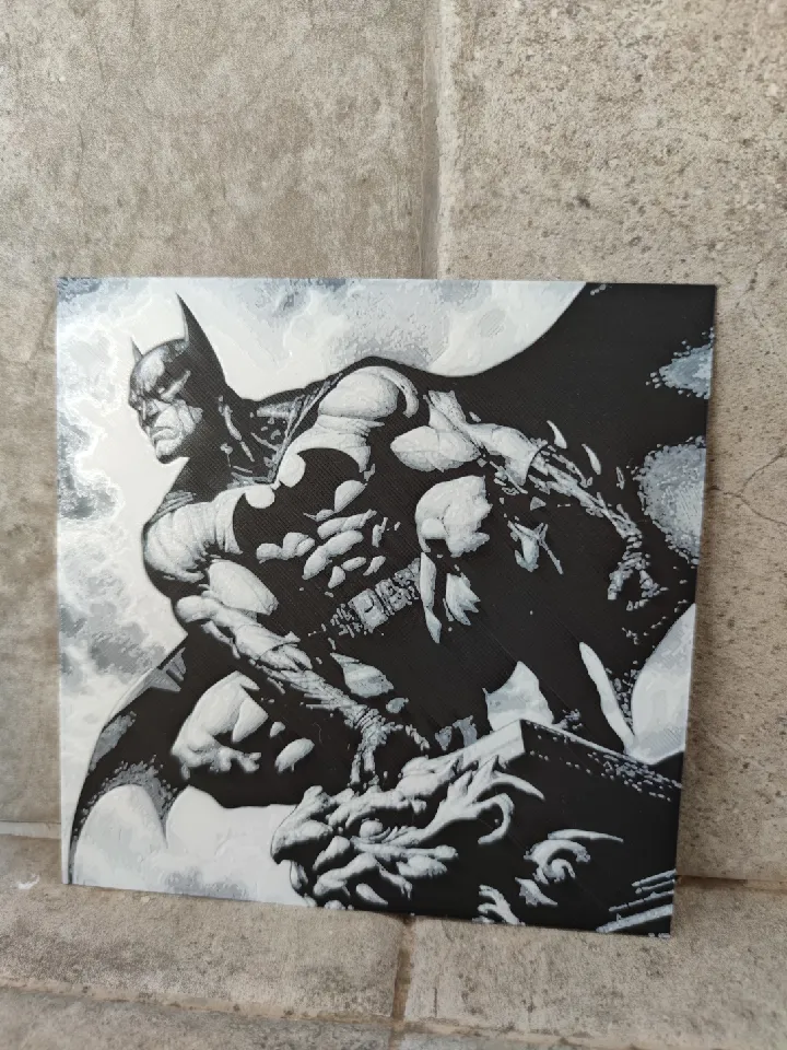 Hueforge Batman by Fernando Ureña Herrero | Download free STL model ...