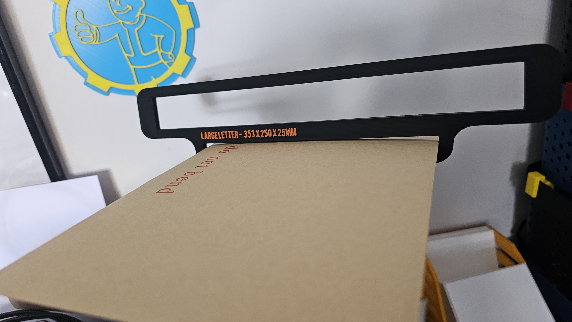 Royal Mail letter size guide by This Noise | Download free STL model ...