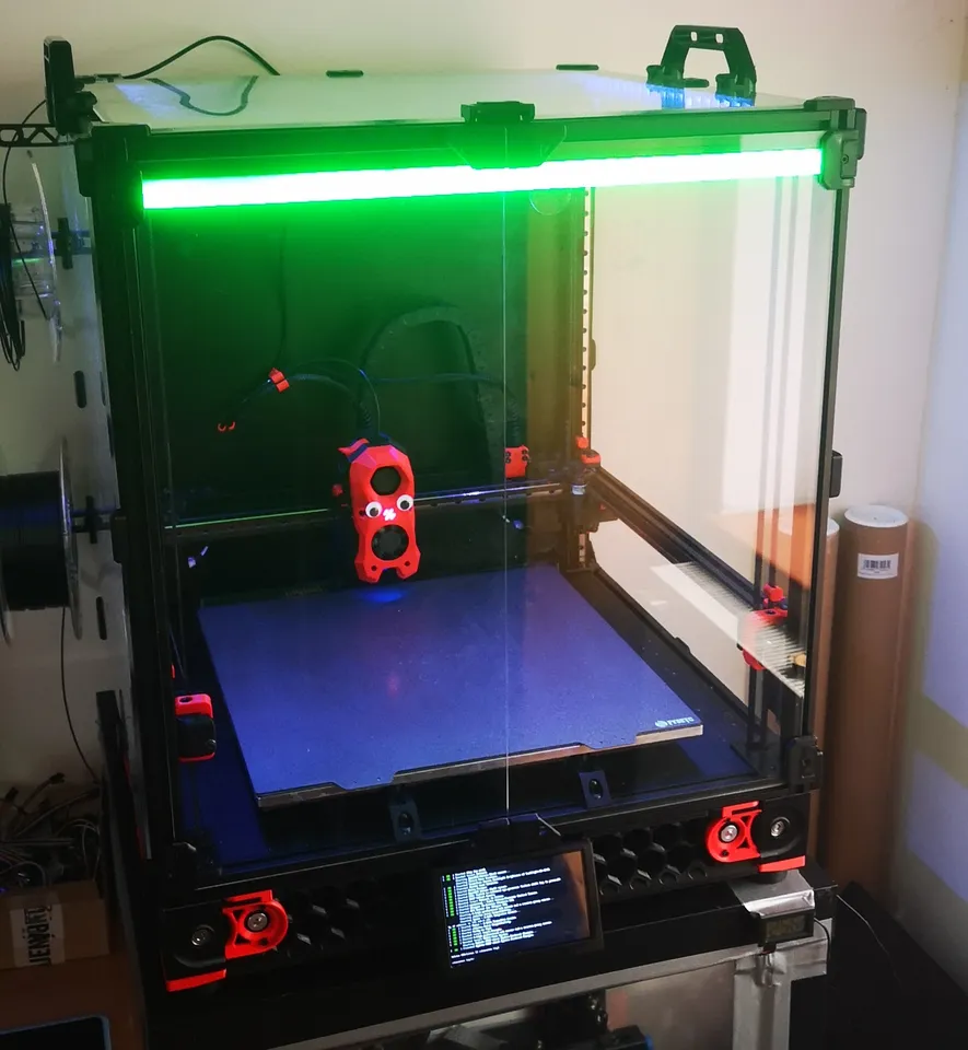 voron status led bar by Yogurt | Download free STL model | Printables.com
