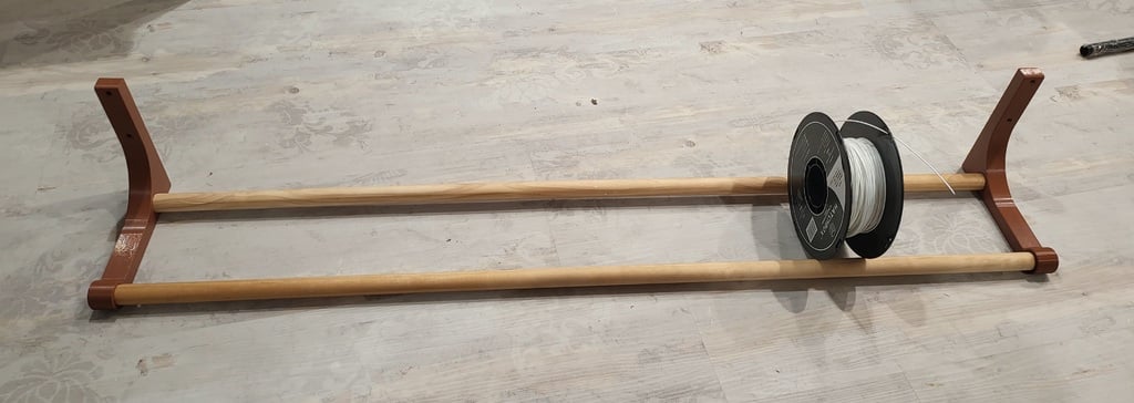 Dowel bracket for filament storage by gyscos | Download free STL model ...