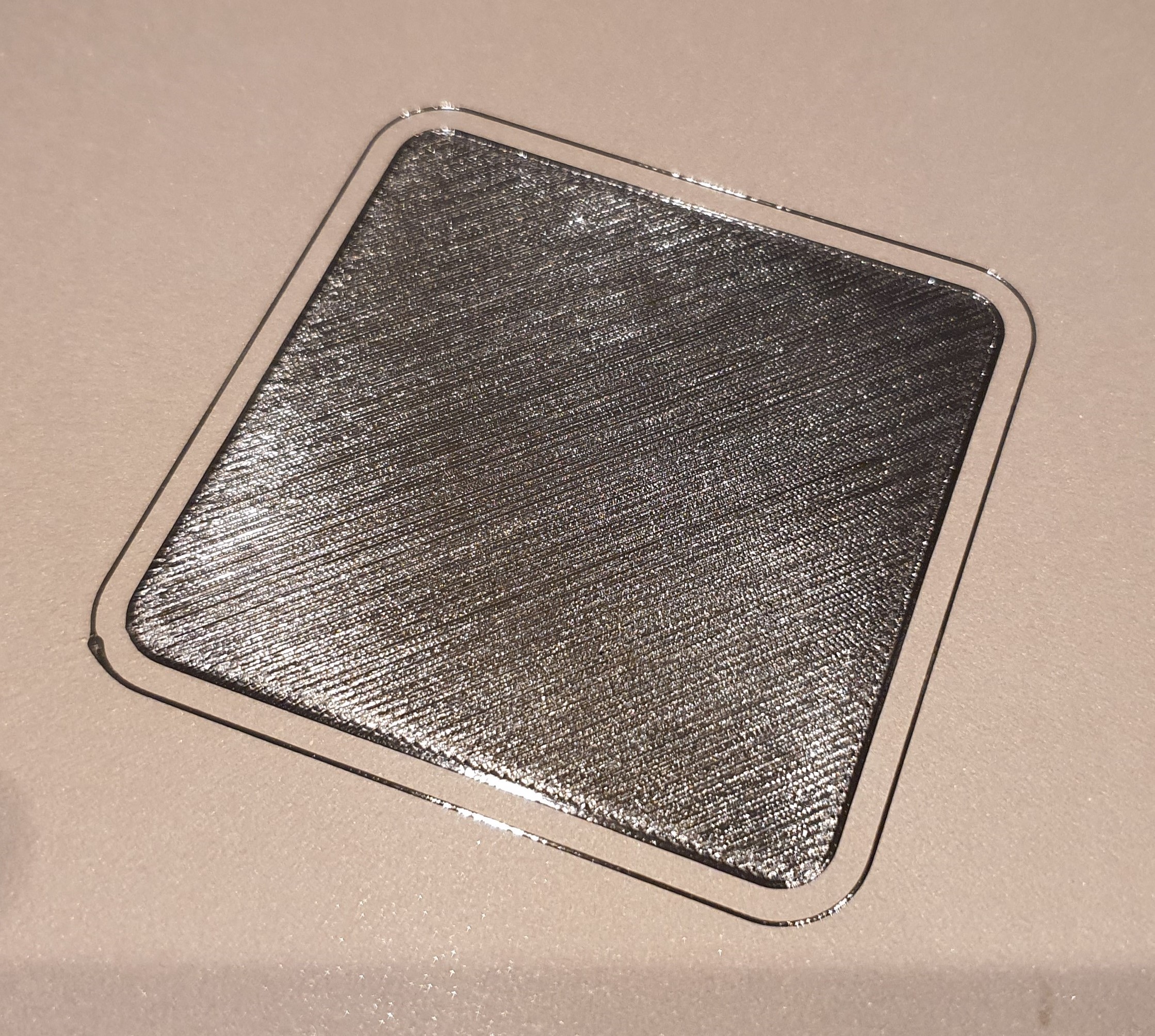 First layer test 60x60 mm square / Z calibration by Boogie | Download ...