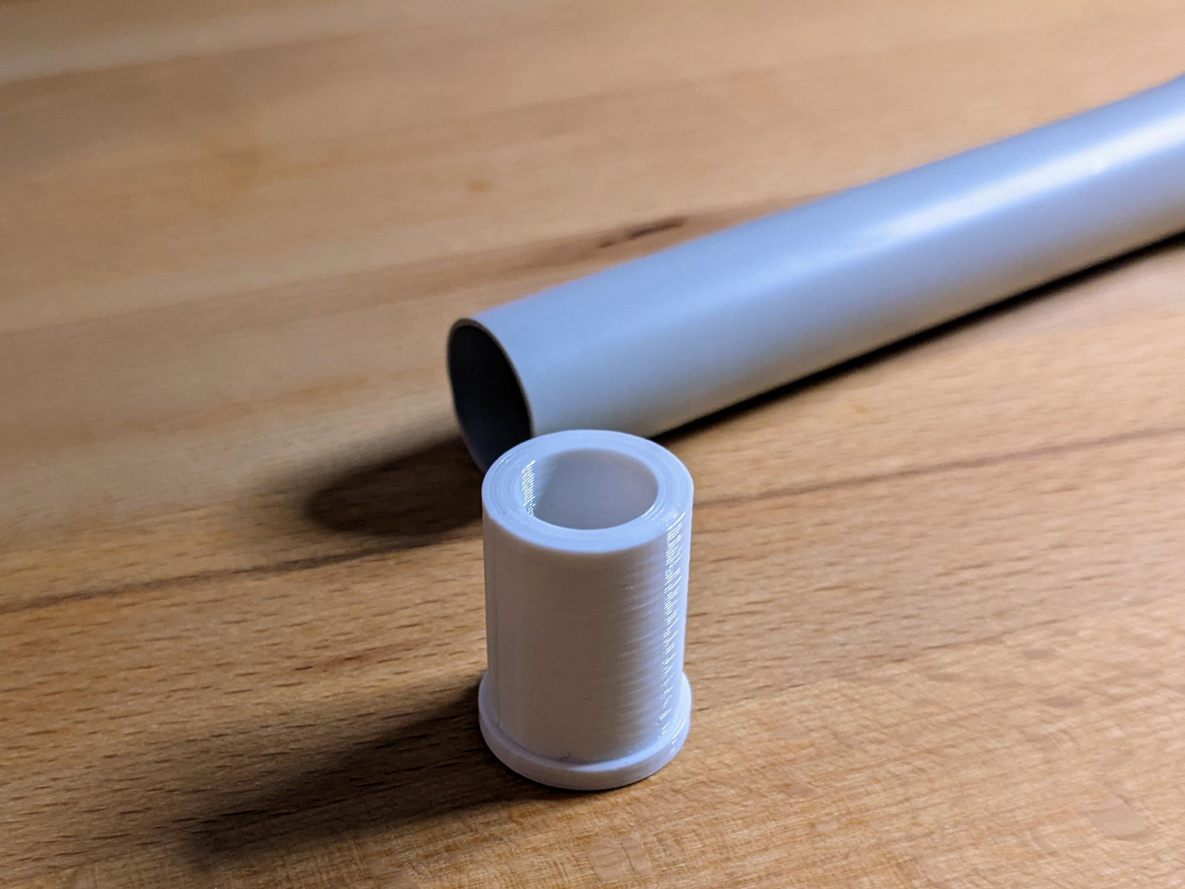Foot for PVC pipe by t0b1 | Download free STL model | Printables.com