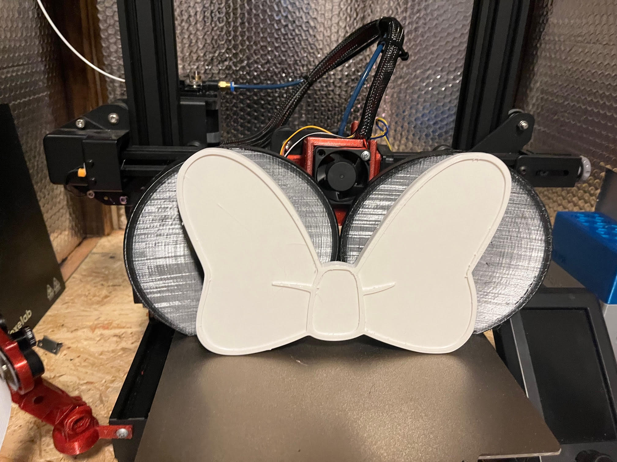 Mickey and Minnie Ears and Bow (Large) For Little Tikes Cozy Coupe Car ...