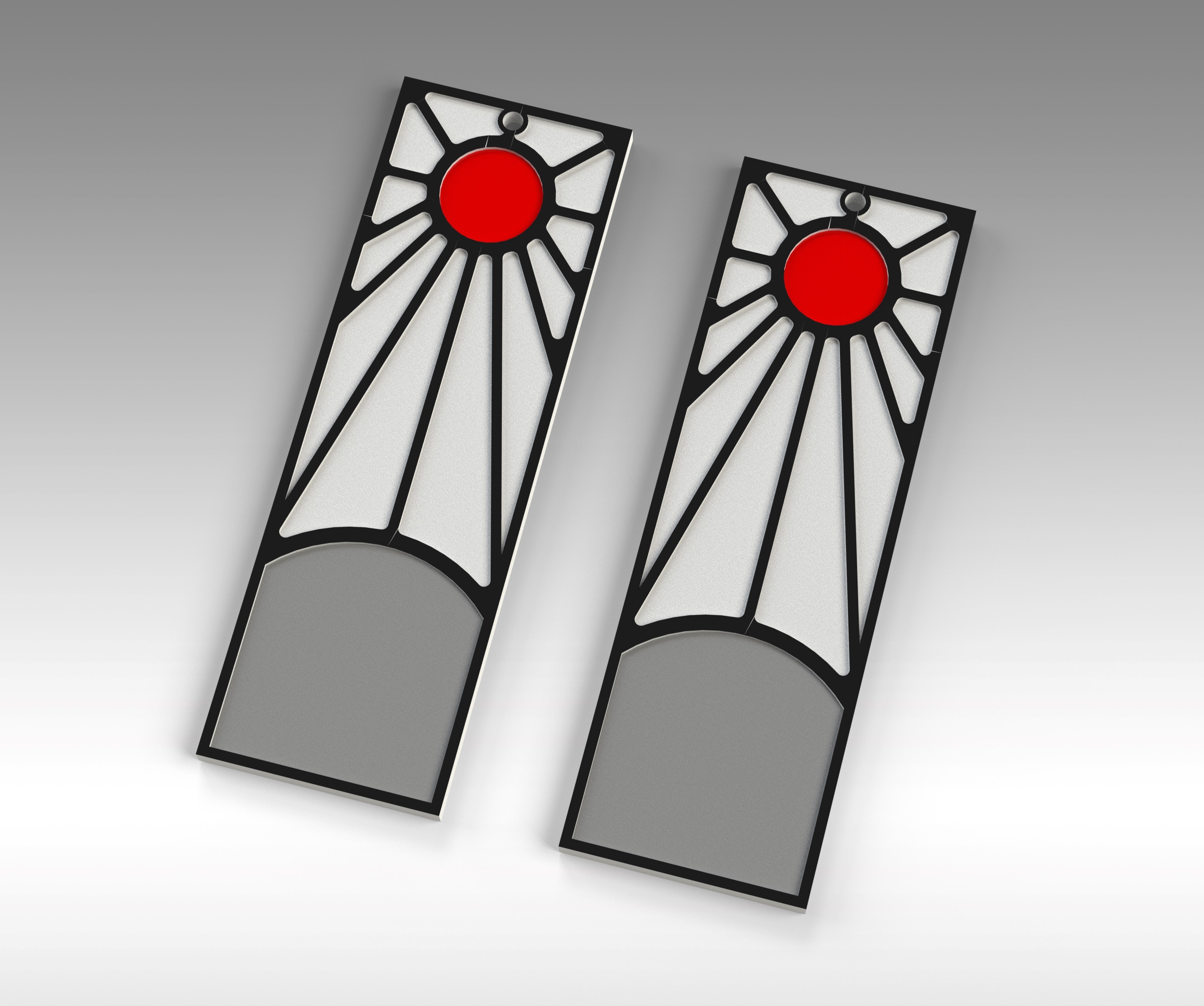 Demon Slayer Tanjiro's earrings by 3Diddy | Download free STL model ...