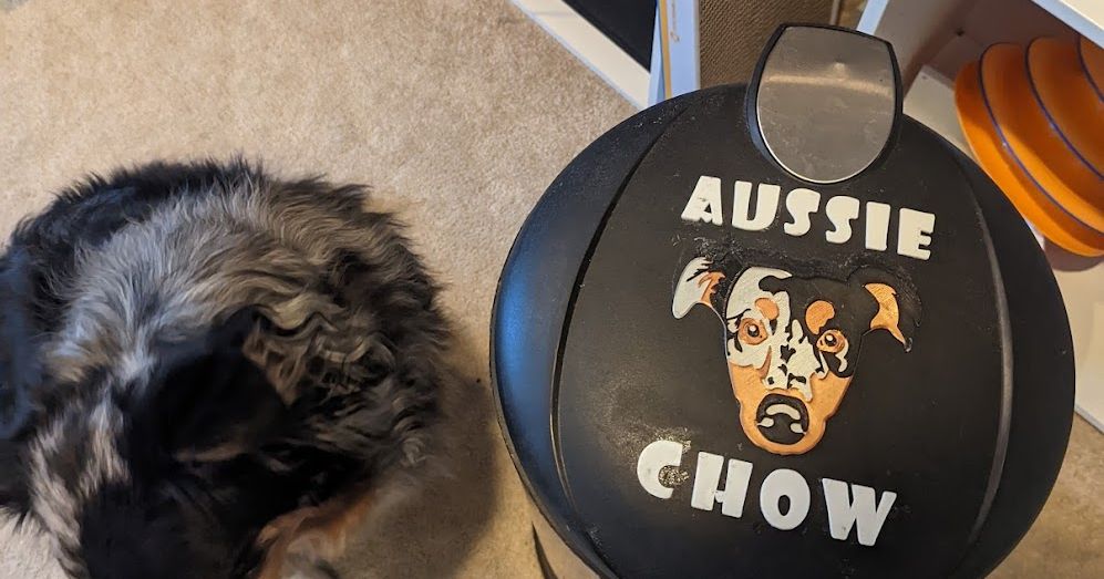 Aussie Chow (dog food label) by Darklyte | Download free STL model ...