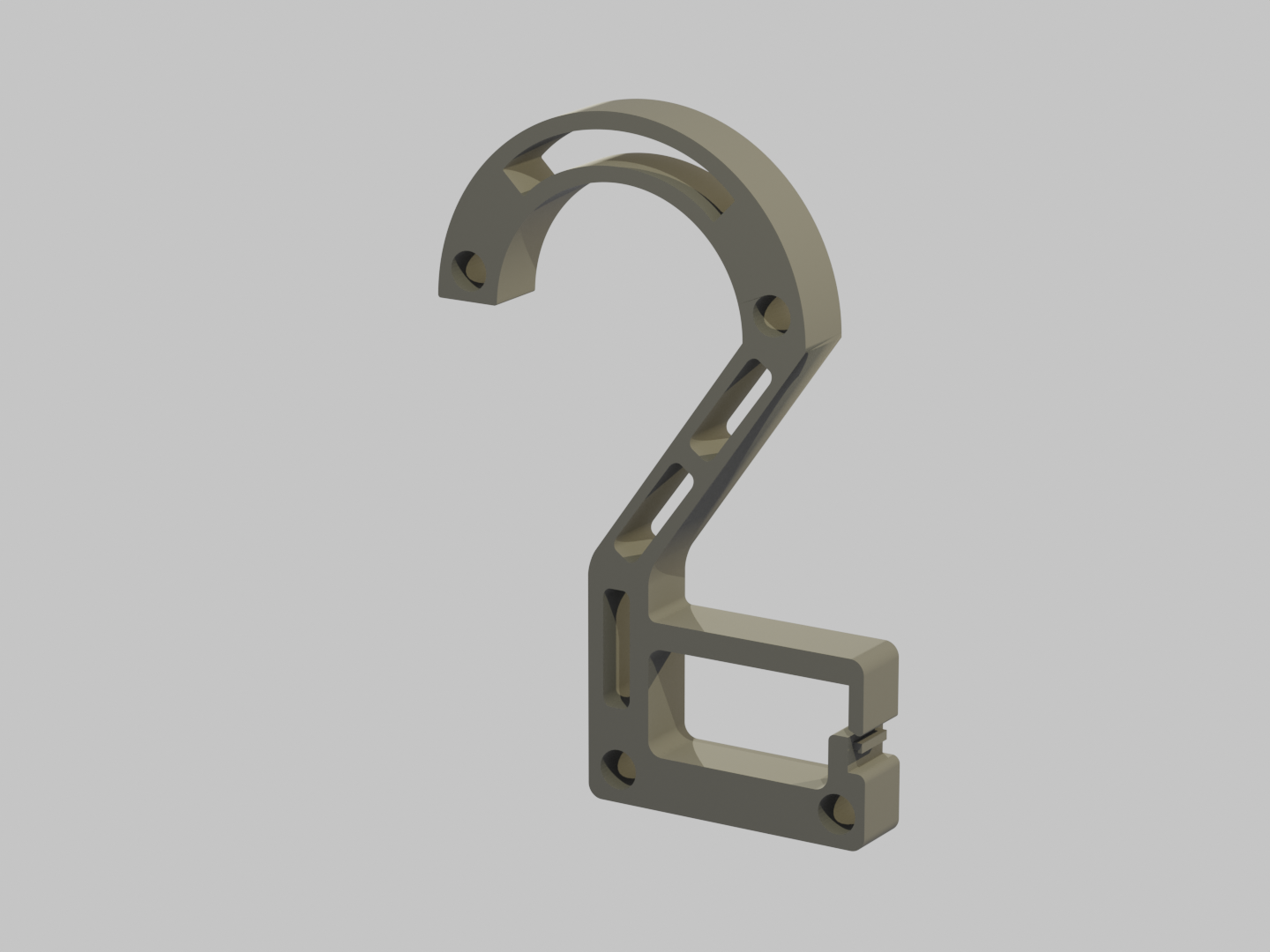 Lockable Hook by xik | Download free STL model | Printables.com