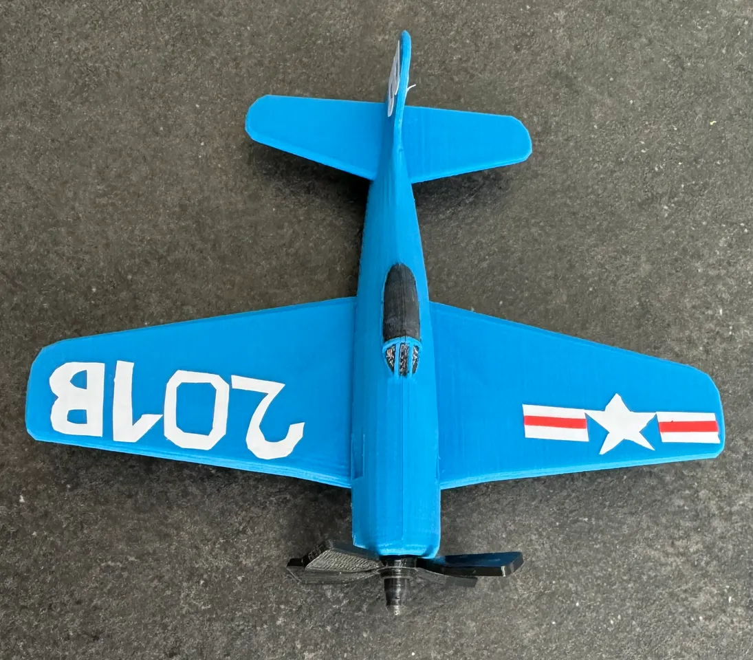 F8F Bearcat kit card by MM | Download free STL model | Printables.com