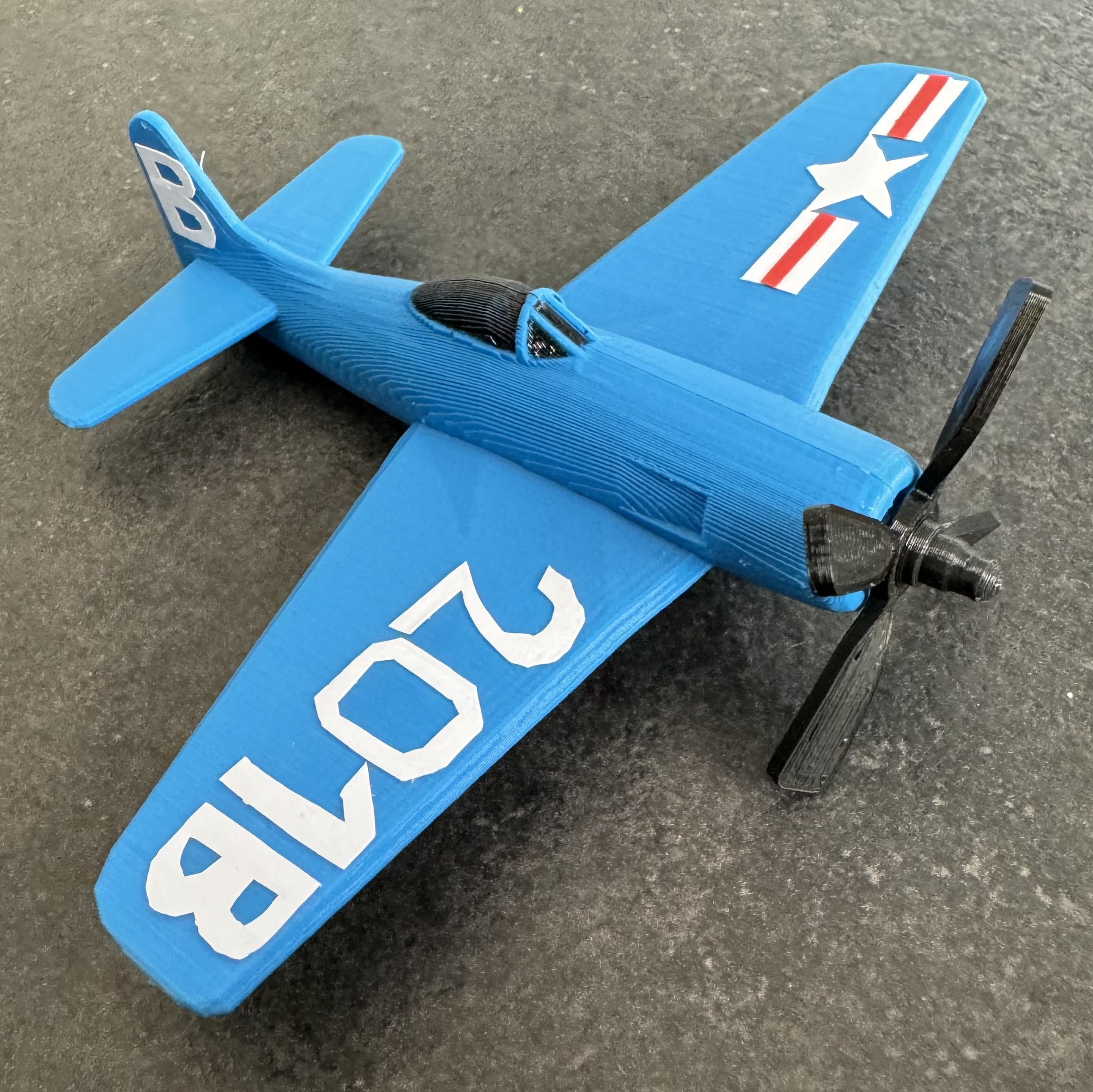 F8F Bearcat kit card by MM | Download free STL model | Printables.com
