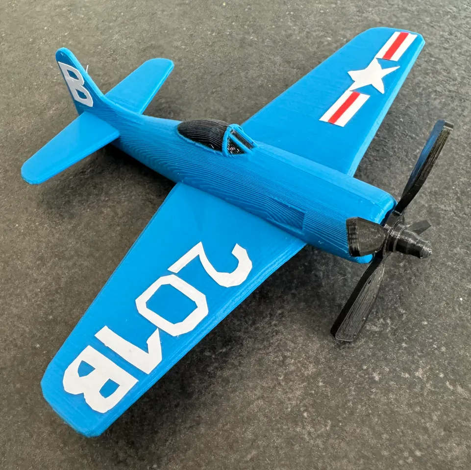 F8F Bearcat kit card by MM | Download free STL model | Printables.com