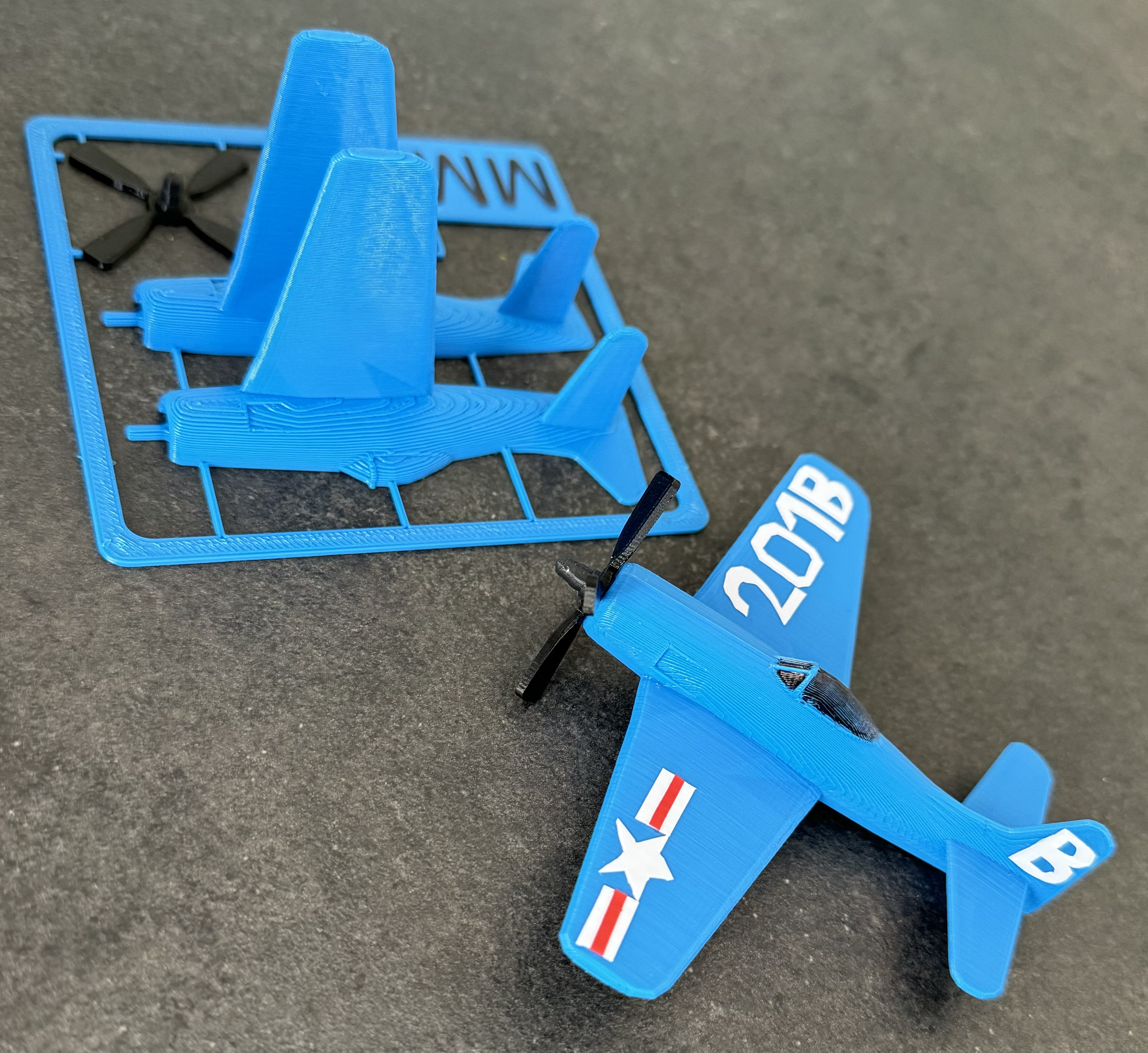 F8F Bearcat kit card by MM | Download free STL model | Printables.com