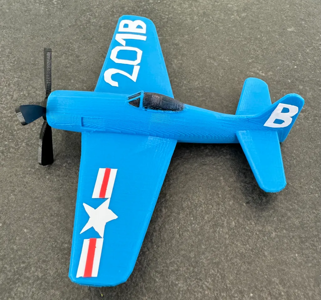 F8F Bearcat kit card by MM | Download free STL model | Printables.com
