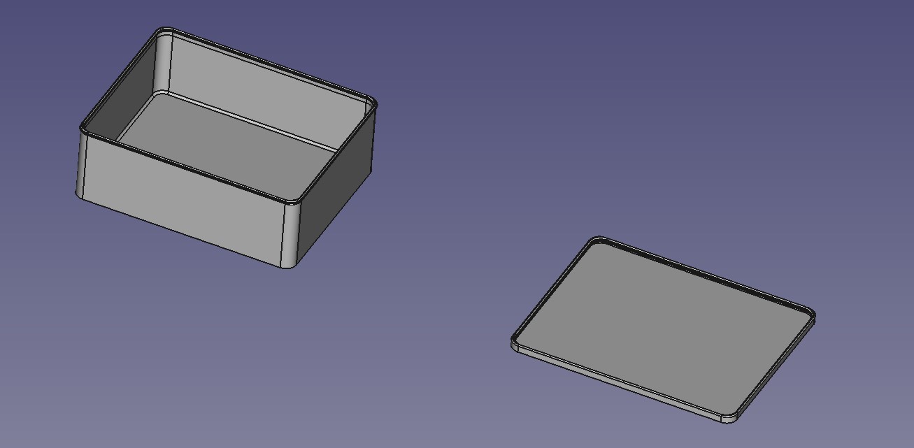 Parametric box with snap-on cover by Rego | Download free STL model ...
