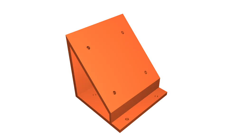 Saitek(logitech) throttle quadrant 45 degree tilter mount by Oliver Roy ...