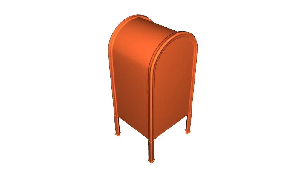 Scale Mail Box by Henry Levesque | Download free STL model | Printables.com