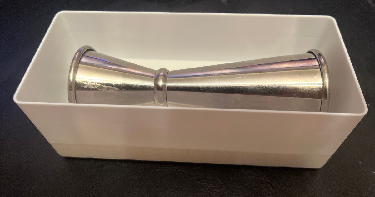 Gridfinity Bin for Japanese-style Jigger by Mark Hofer | Download free ...