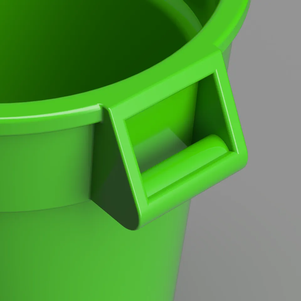 Garbage Recycle Bin by FORM 3D | Download free STL model | Printables.com