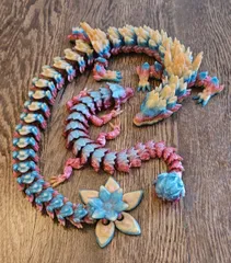 FLAIL TAIL PETAL DRAGON ARTICULATED FLEXI by keith moore | Download ...