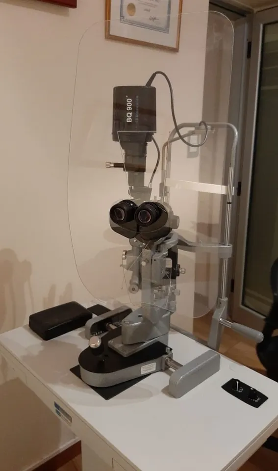 Slit lamp shield by EkoMakers | Download free STL model | Printables.com