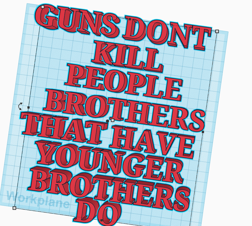 GUN SIGN by Nateprints | Download free STL model | Printables.com