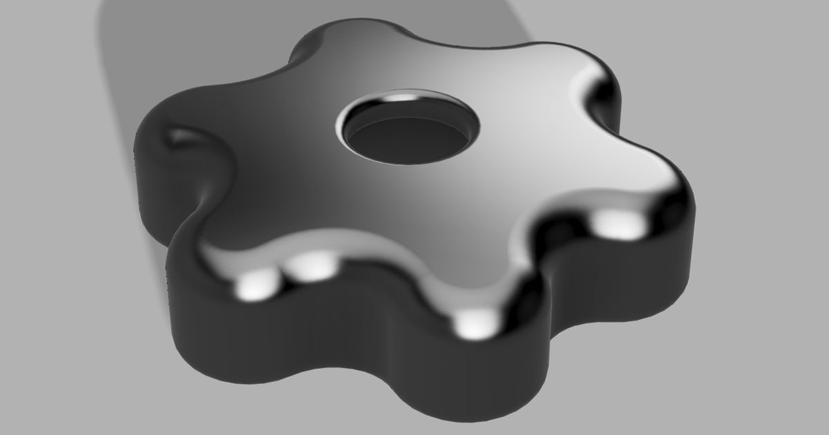 Sure Shot sprayer fill cap thumb knob by STI_rallyracer | Download free ...