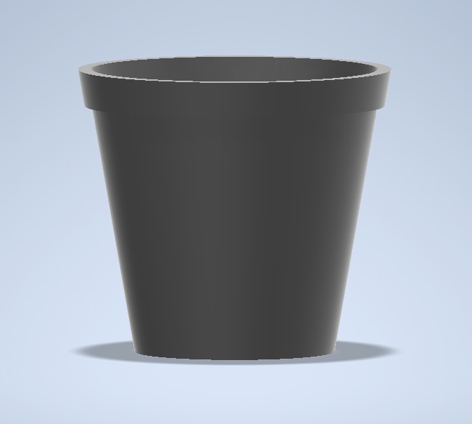 Small, simple and functional flower pot. by sunshinemakes | Download ...