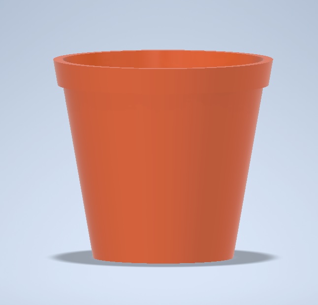 Small, simple and functional flower pot. by sunshinemakes | Download ...