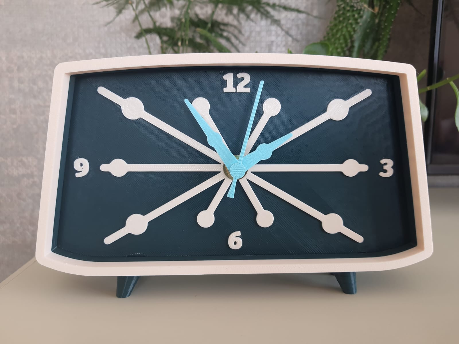 Modern Desk Clock by sercan küçükbaltaci | Download free STL model ...