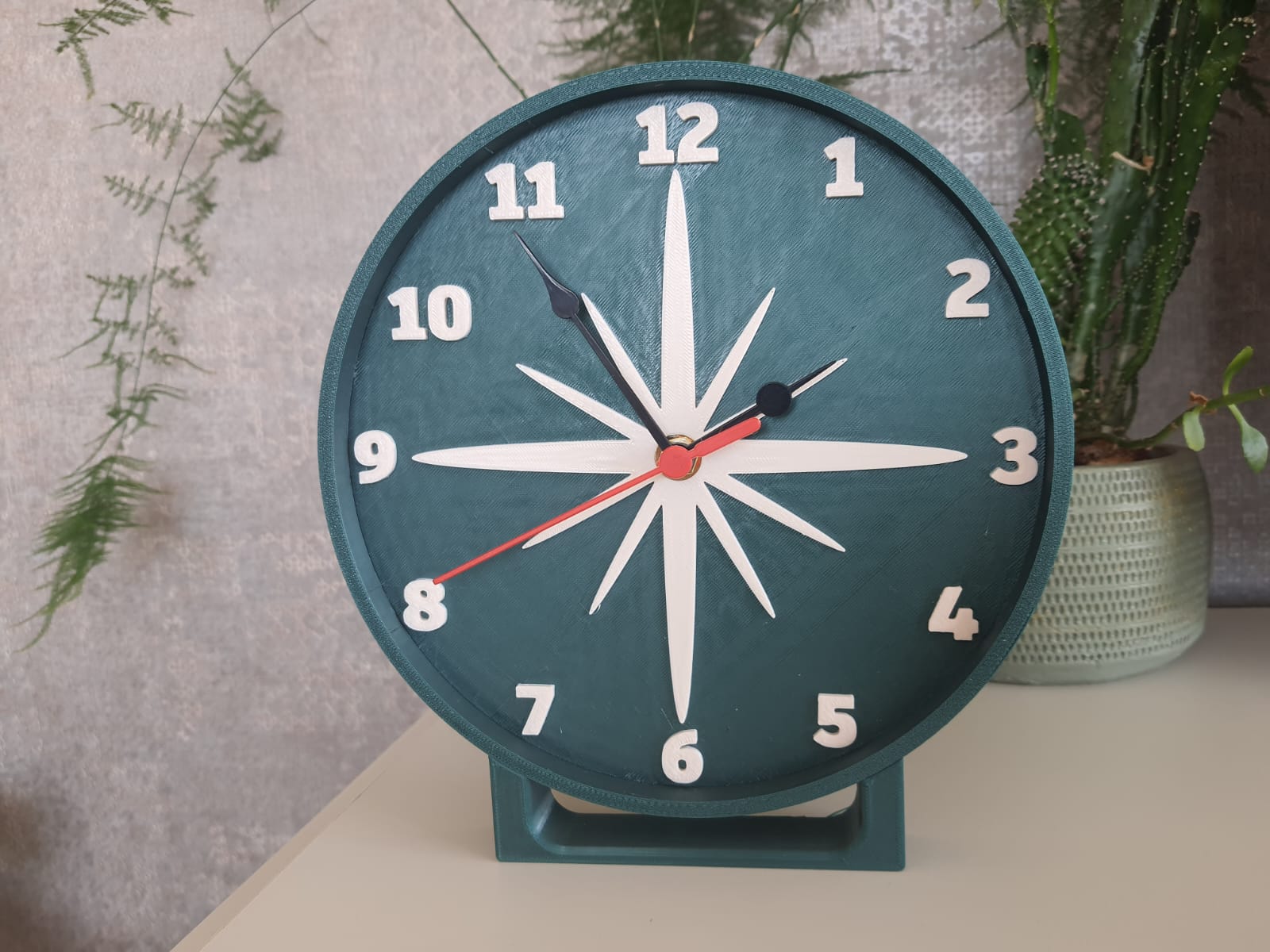 Large Desk Clock Design by sercan küçükbaltaci | Download free STL ...