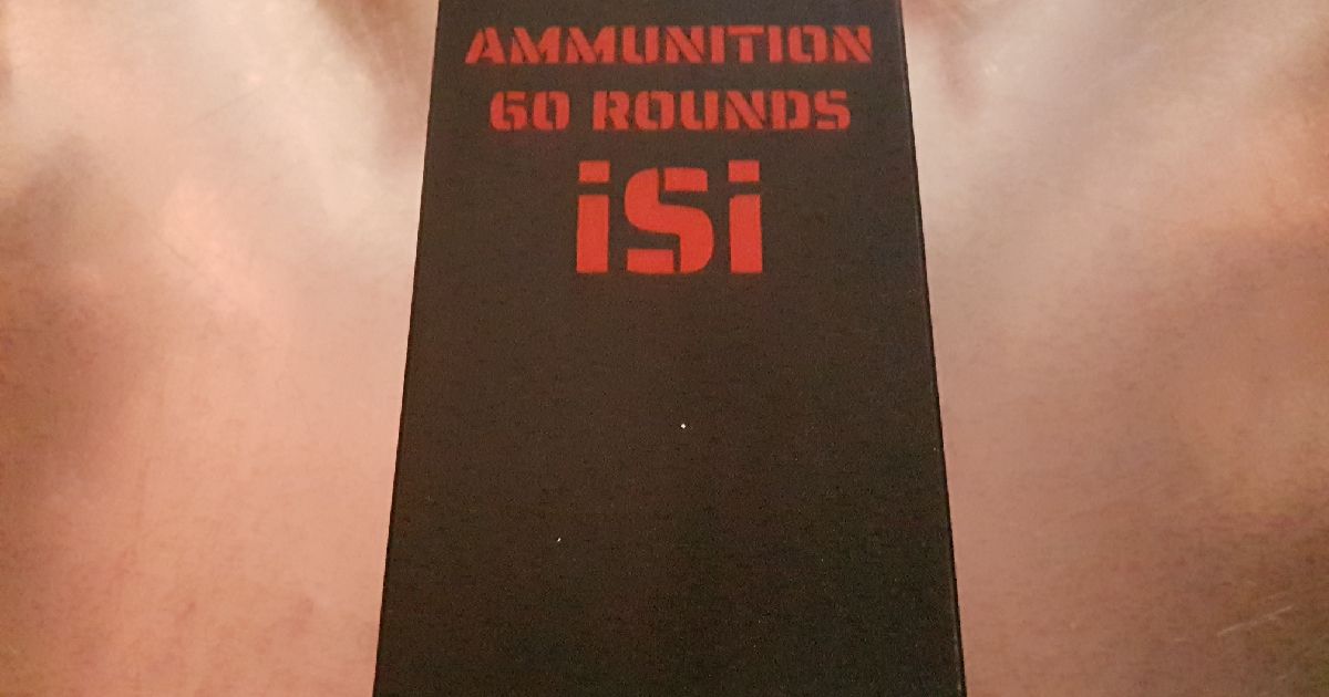 iSi cream charger box by yahbluez | Download free STL model ...