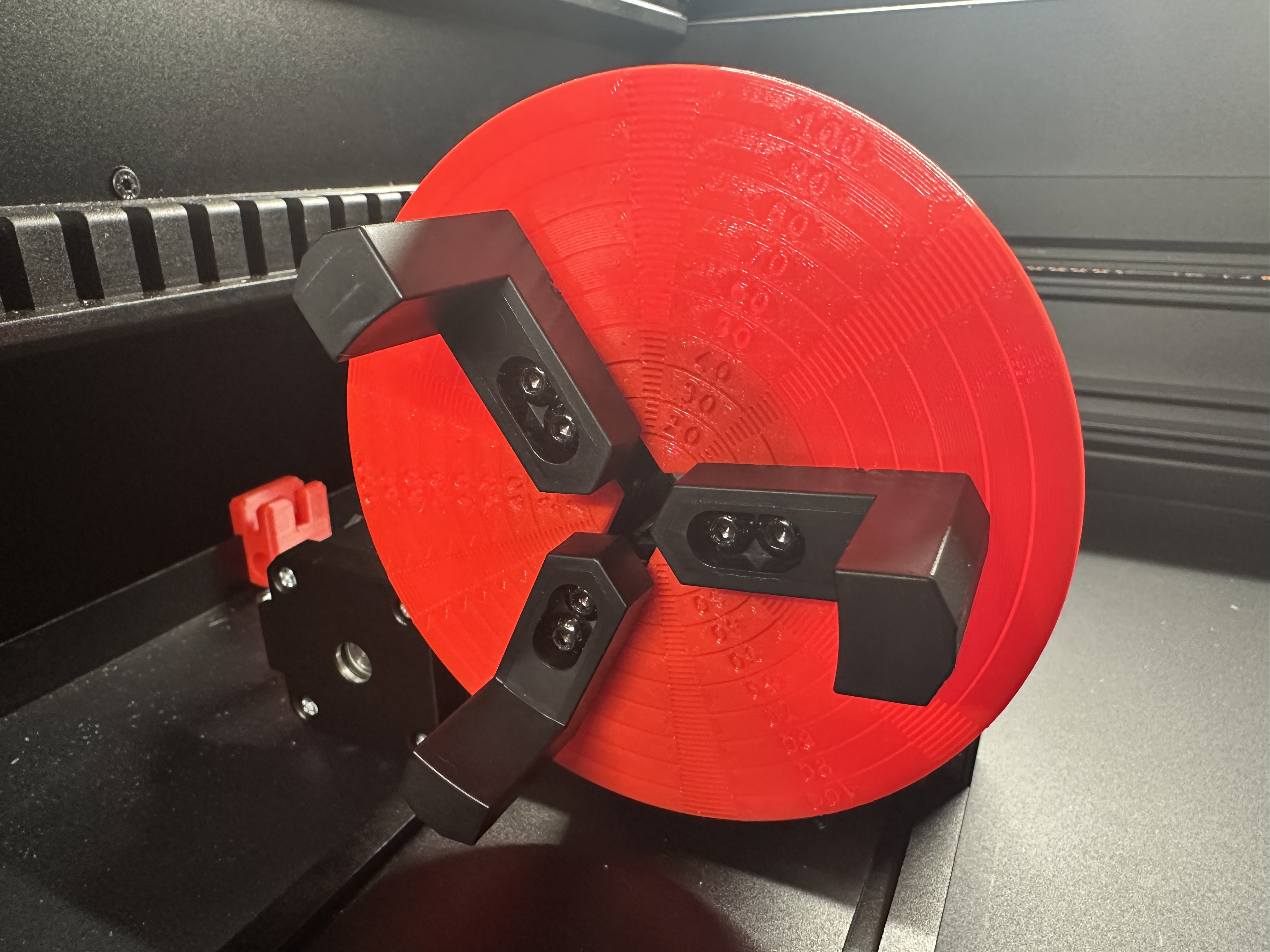 Parametric xTool RA2 Rotary Chuck and Backstop Fence by GizmoGoody ...