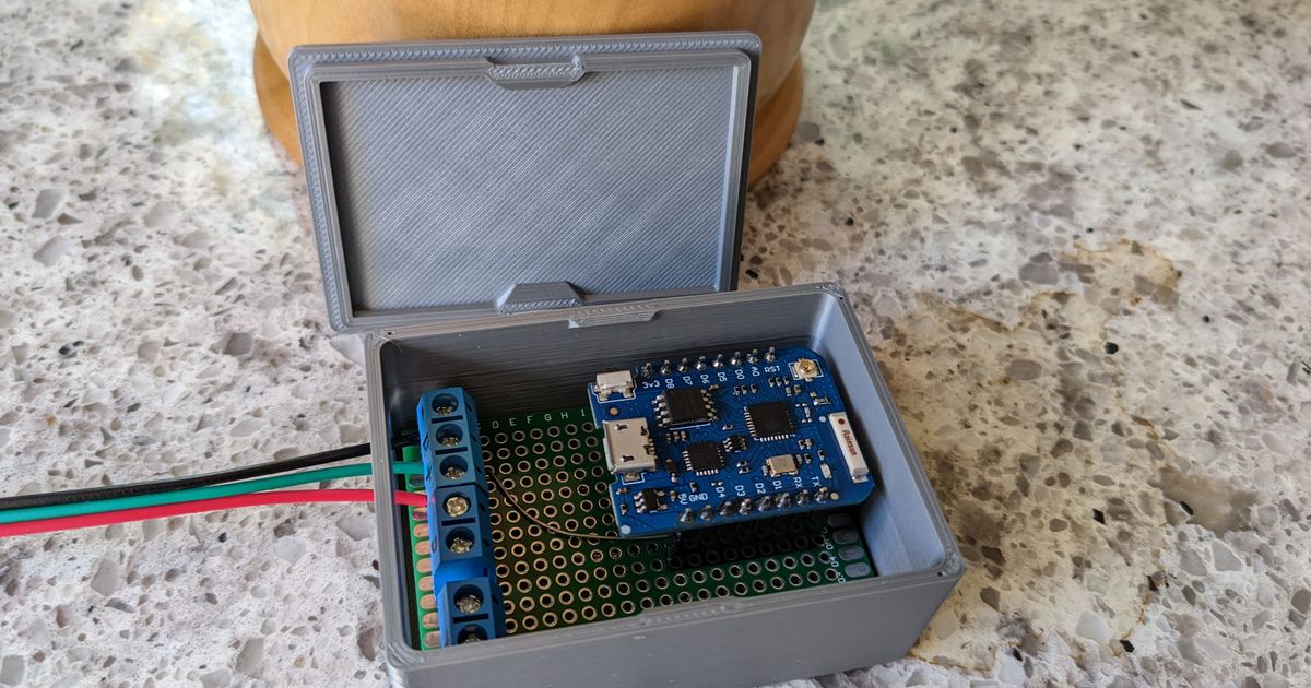 40mmx60mm Perfboard Project Enclosure by jshank | Download free STL ...