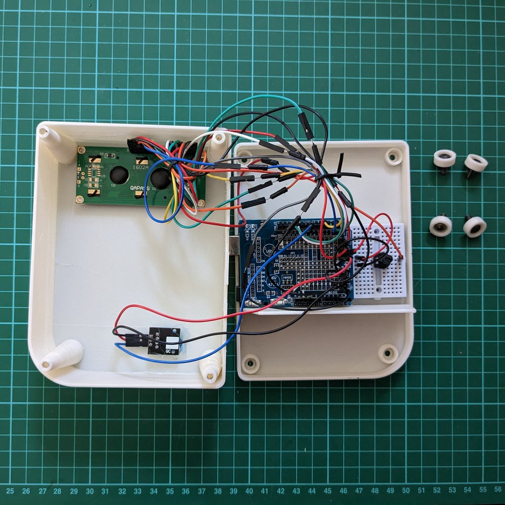 Arduino Temperature and Humidity sensor case (DHT11) by Controforme ...